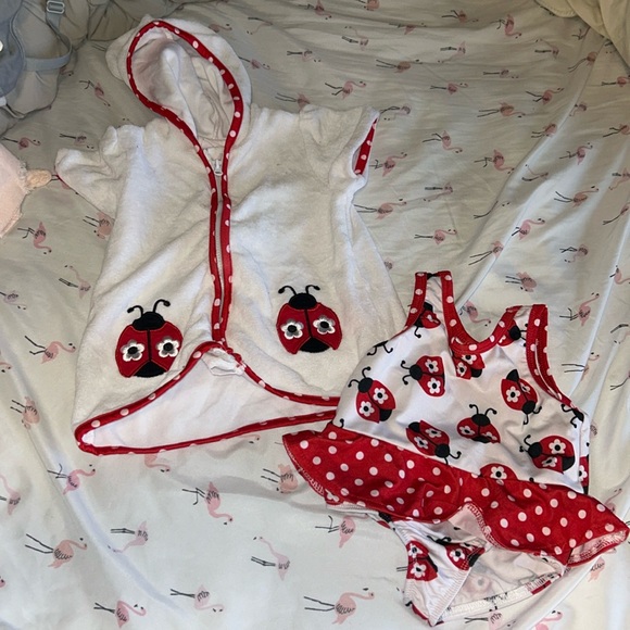 Baby Headquarters | Swim | Baby Headquarters Ladybug Swimsuit Robe 69 ...